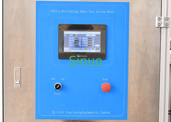 IEC 60529 IPX3~4 Oscillating Tubes Water Spraying Testing Equipment